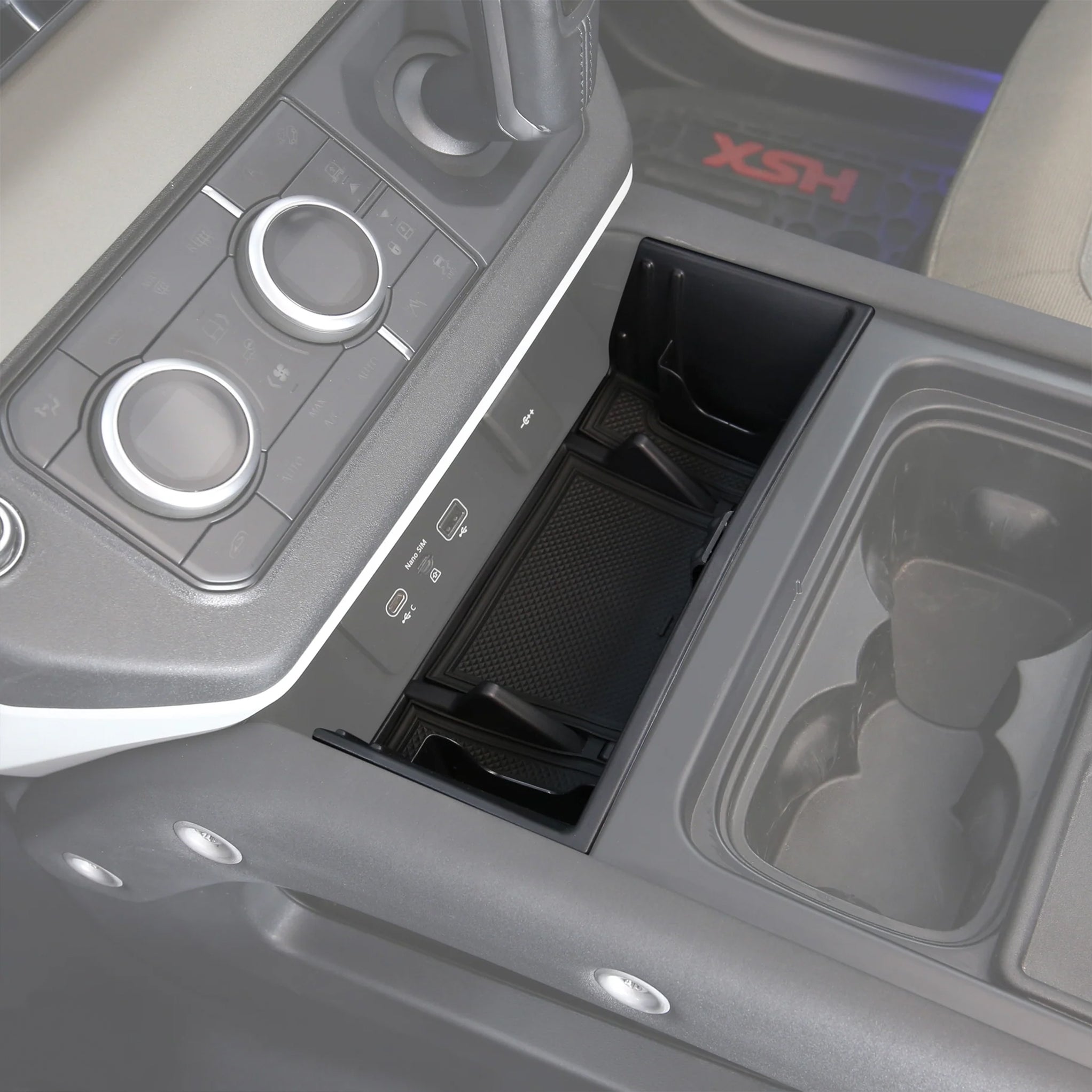 Land Rover Defender Centre Console Storage Tray — Evorevo4x4