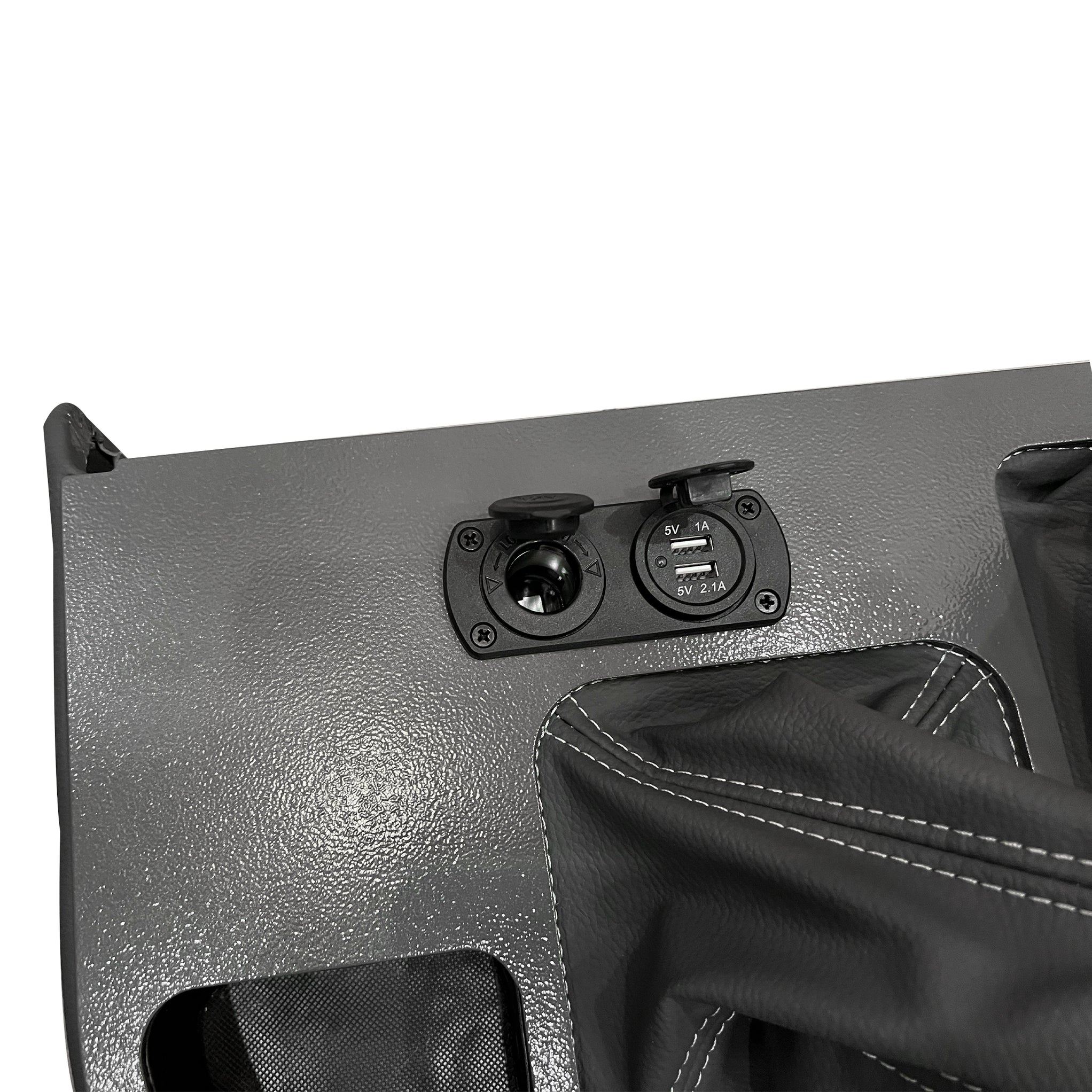 Toyota Land Cruiser Centre Console Arm Rest Grey — Evorevo4x4