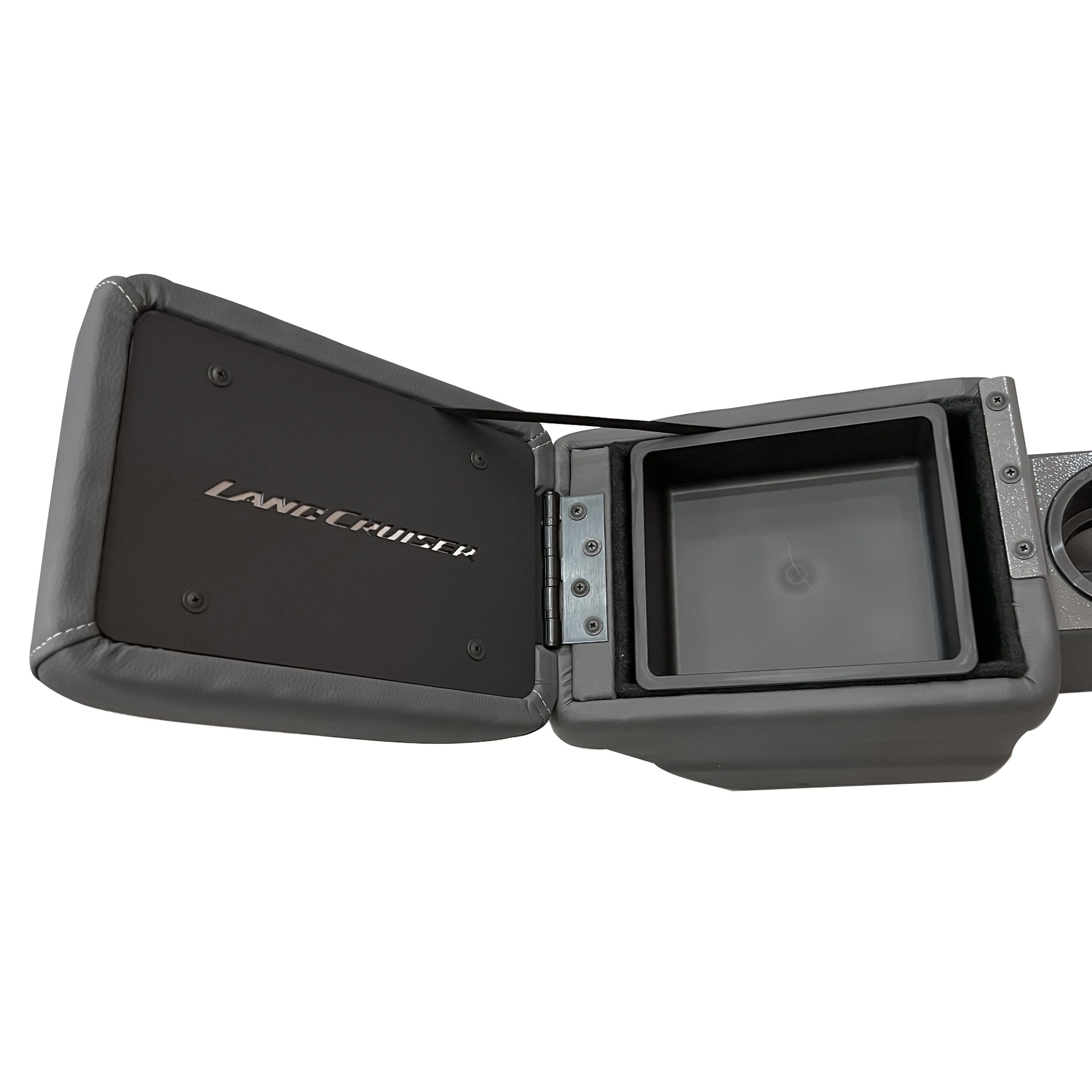 Toyota Land Cruiser Centre Console Arm Rest Grey — Evorevo4x4