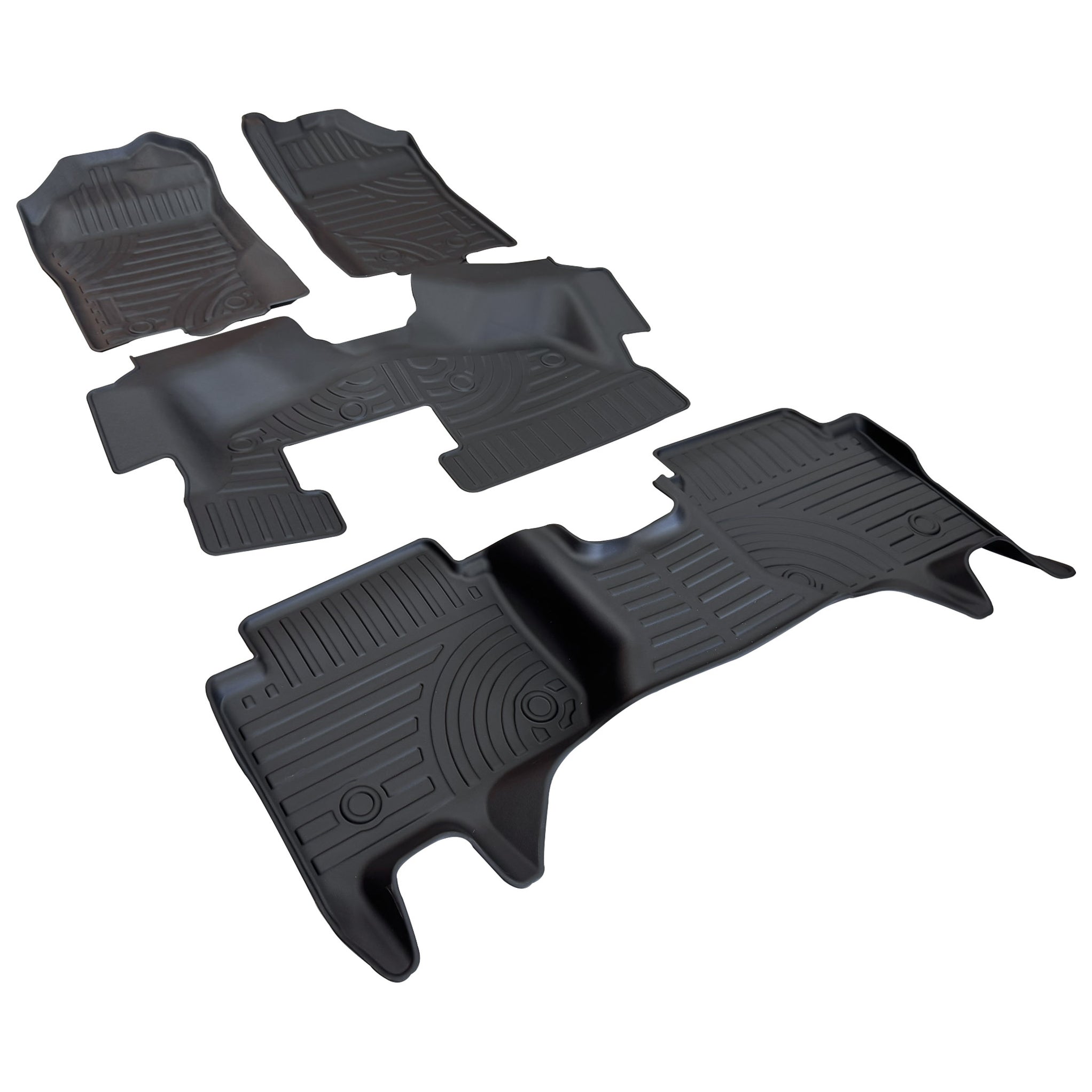 Ford Everest 3D Moulded Floor Mats (2022–Current) — Evorevo4x4