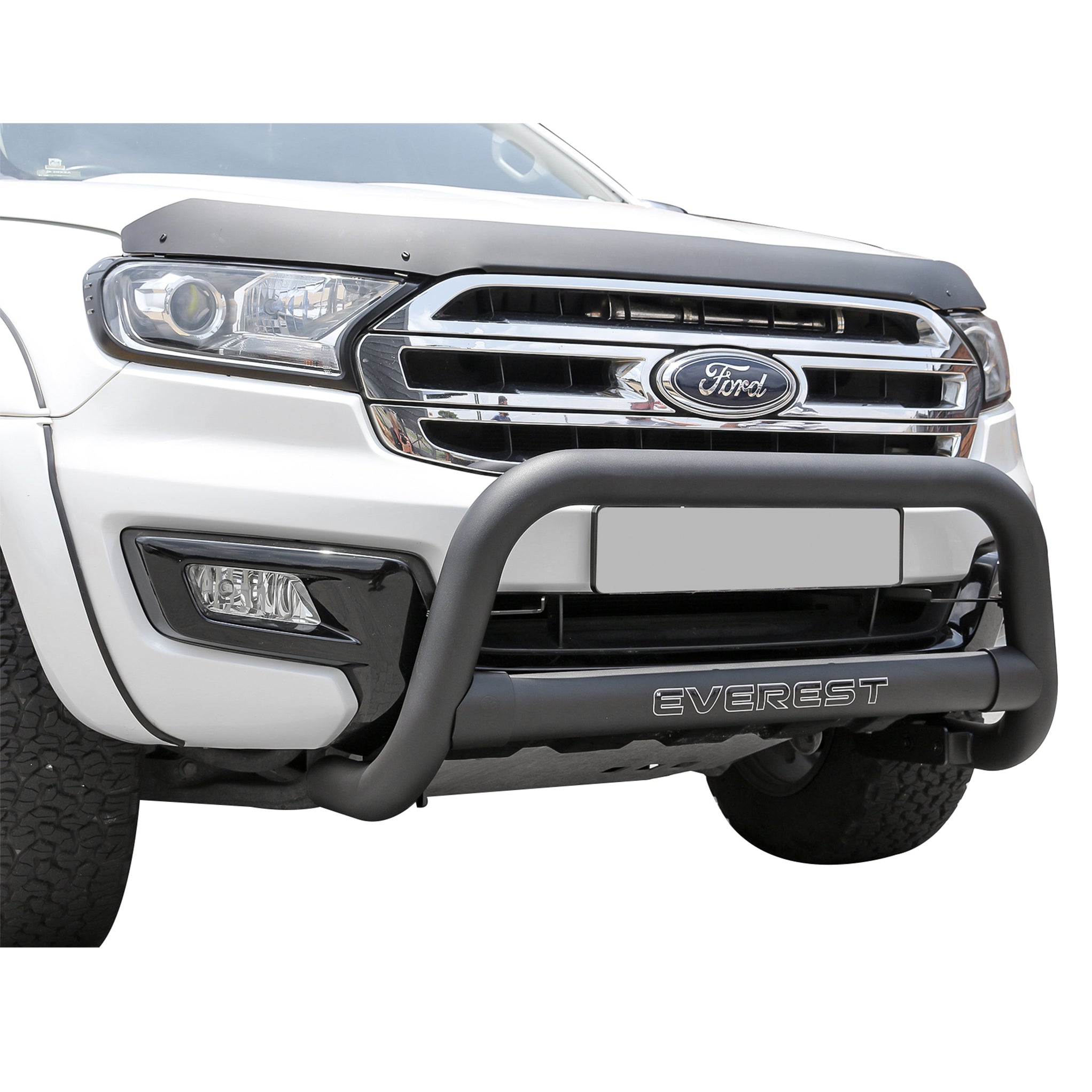Ford Everest Nudgebar Black Premium Stainless 2016+ — Evorevo4x4