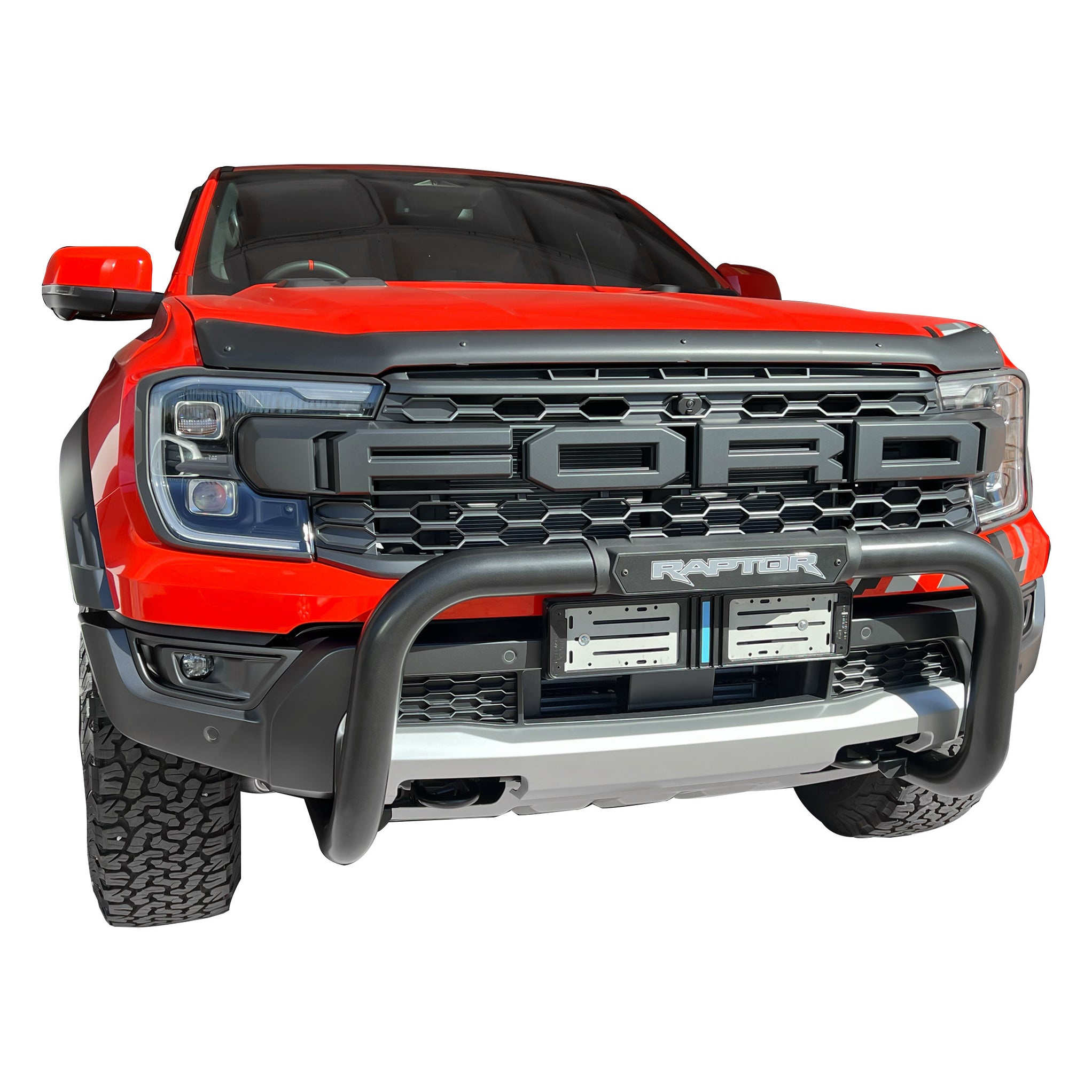 Ford Ranger Raptor Nudge Bar Black 2023+ — Evorevo4x4