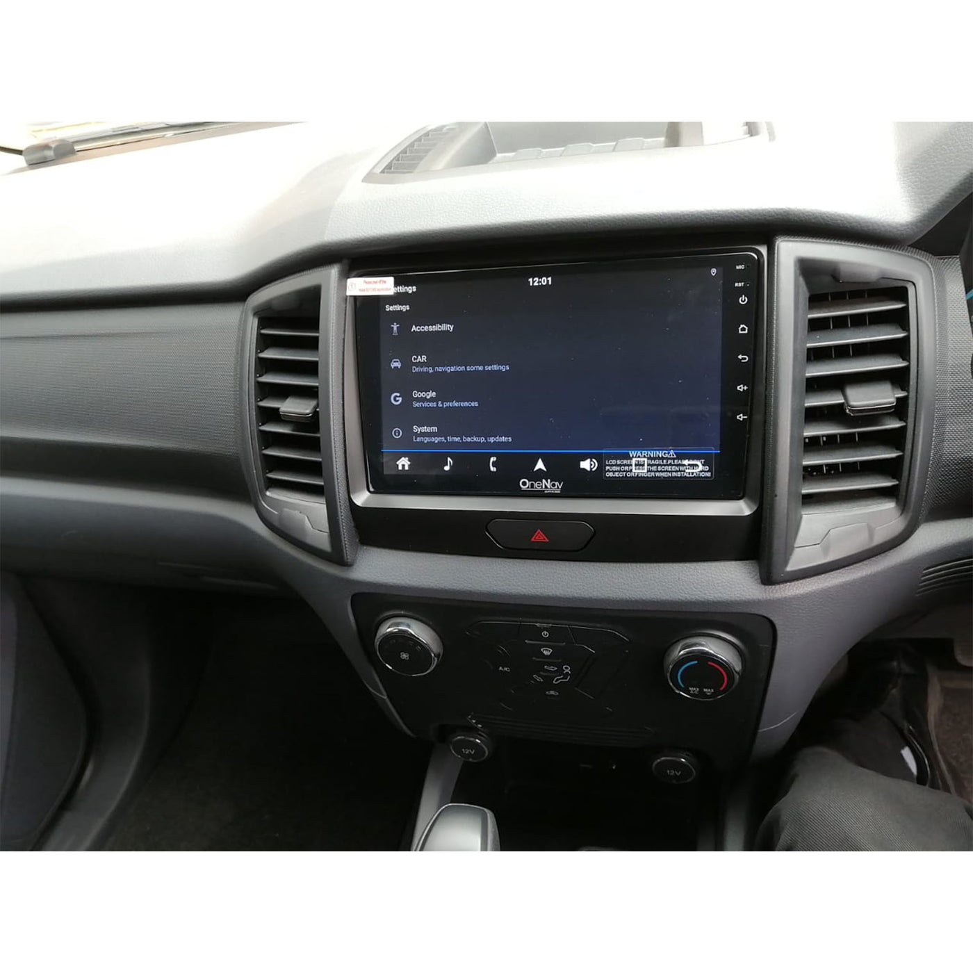 Ford Ranger OneNav Radio 2016+ Free Reverse Camera — Evorevo4x4