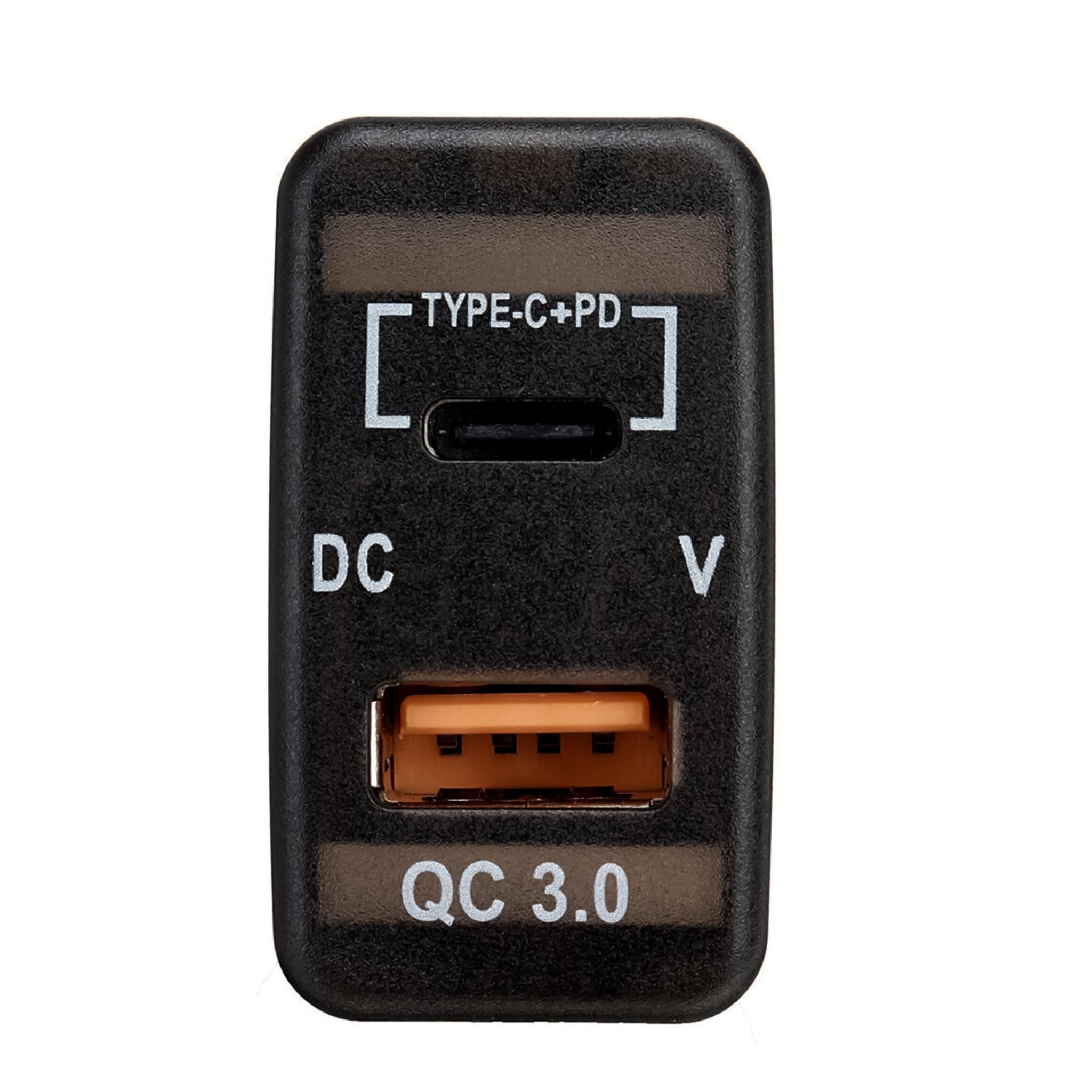 Toyota Hilux USB Charger With Volt Meter & C-Type Port