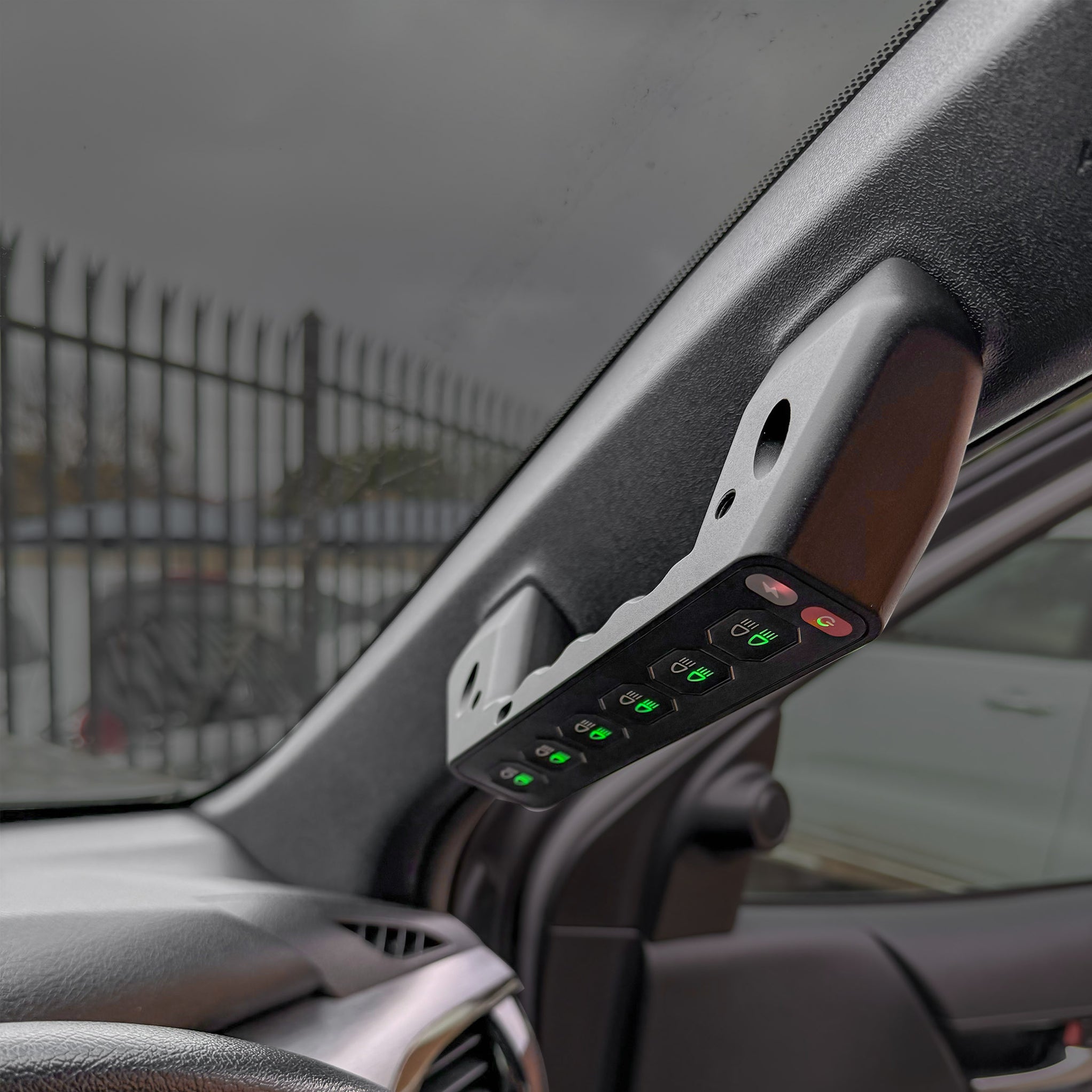 Toyota Hilux Grab Handle Switch Panel Wireless 6 Gang 2016+ — Evorevo4x4