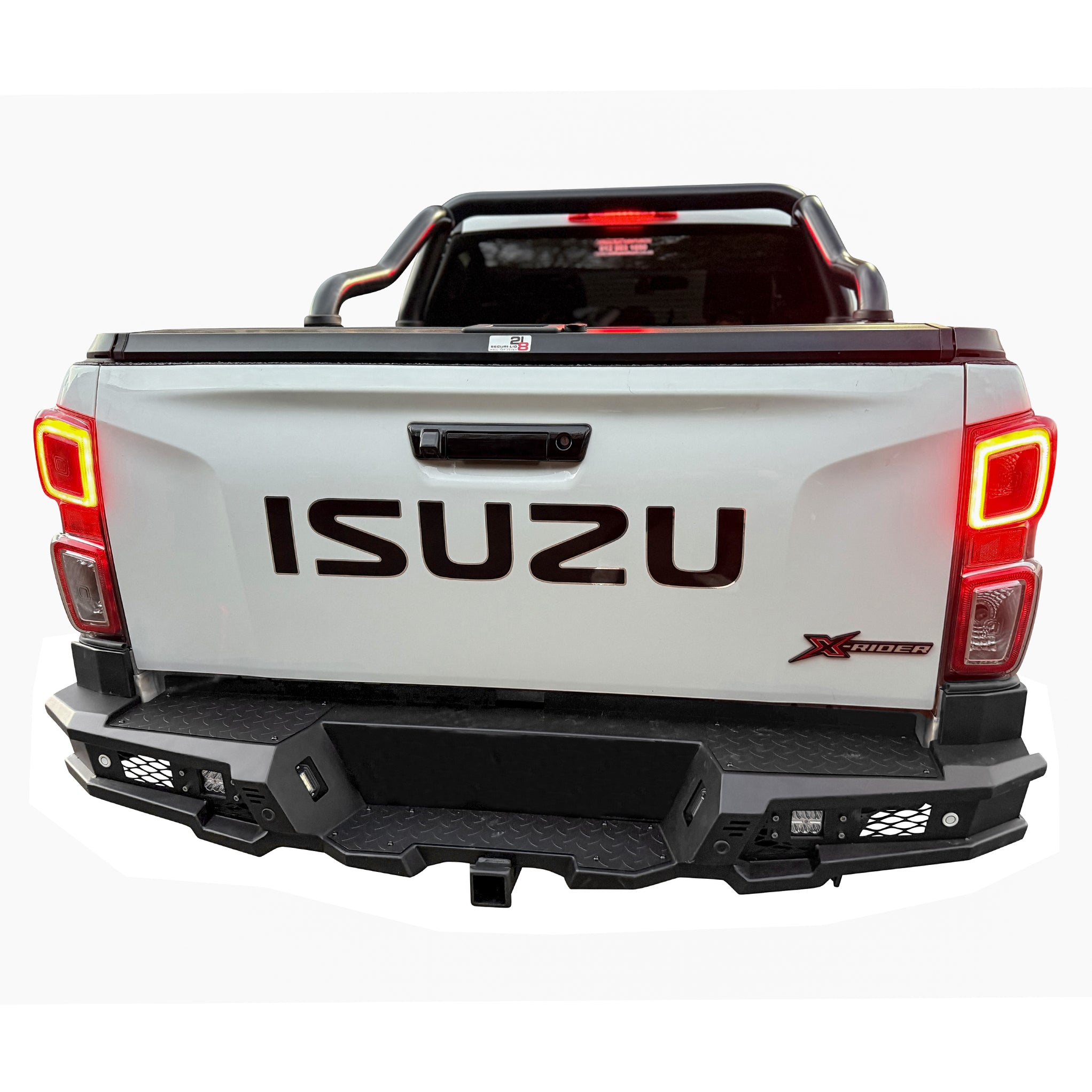 Isuzu D-Max Rear Bumper Stane Series | Fits 2021 and Newer — Evorevo4x4