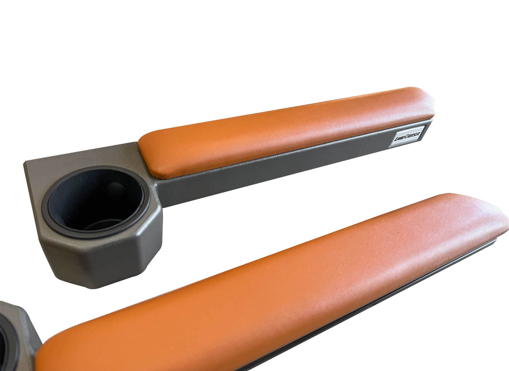 Toyota Land Cruiser Arm Rest & Cup Holder Beige with Magnetic Grip 2007 ...