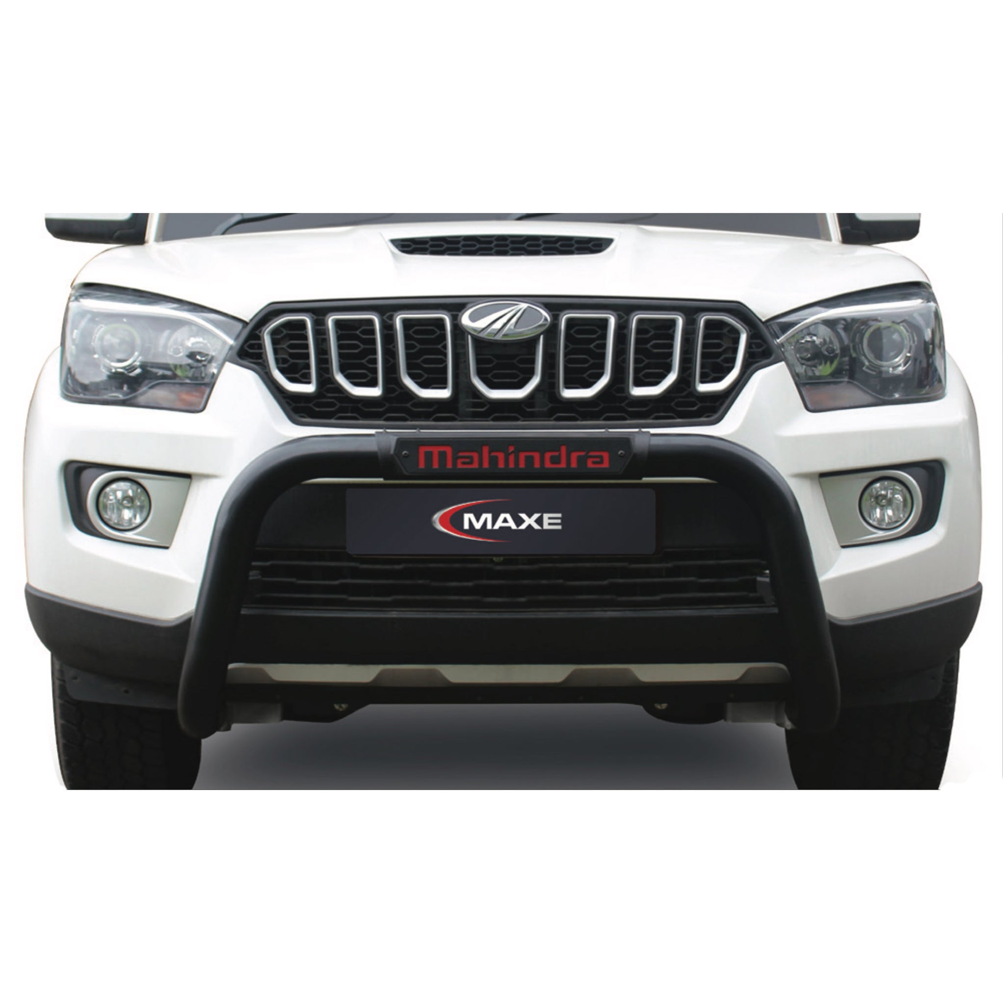 Mahindra Nudge Bar Black Stainless Steel Karoo / Scorpio / Hawk ...