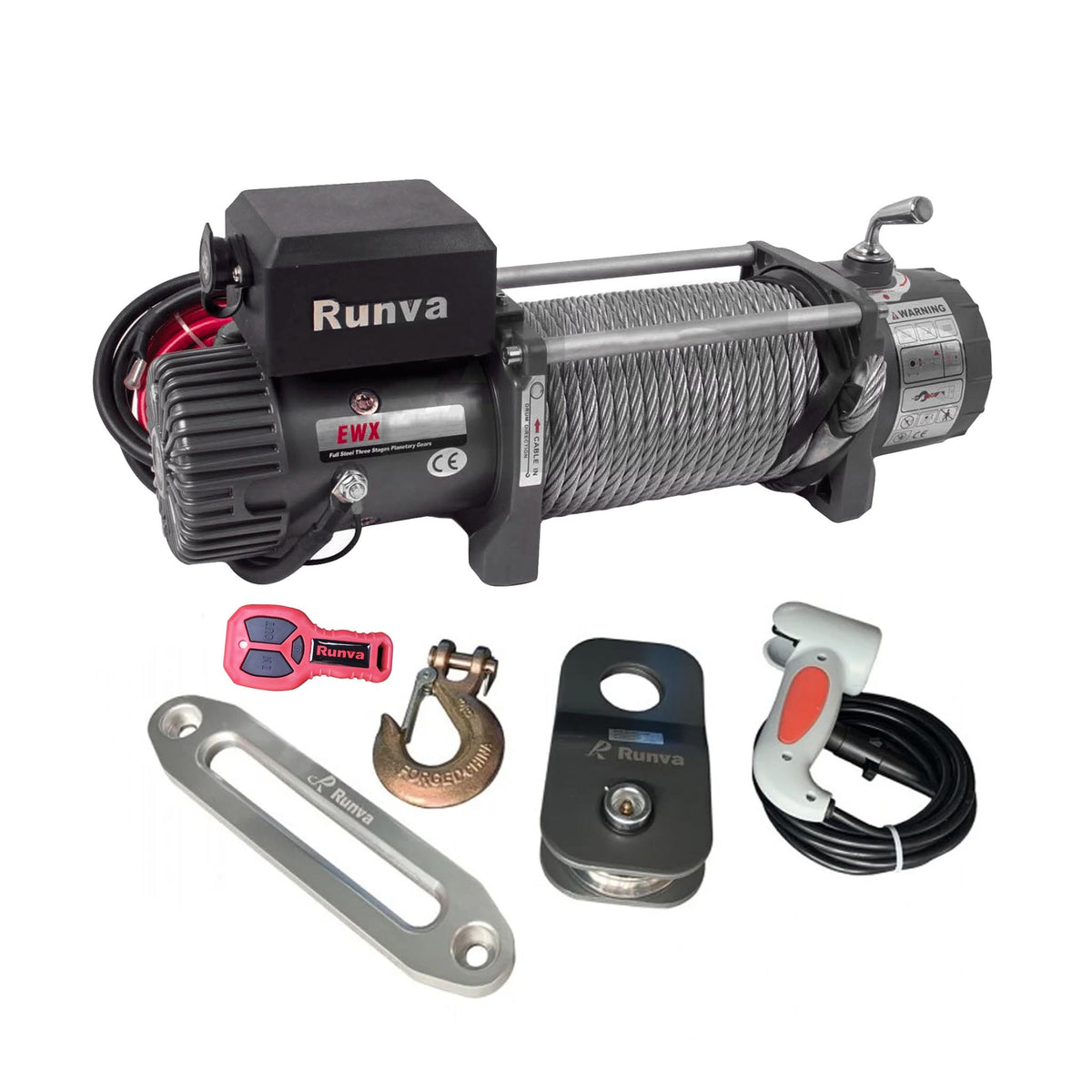 Runva Winch Steel Cable 12 000LBS (5443Kg) — Evorevo4x4