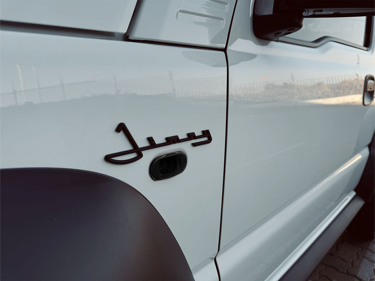 Jimny Gen 4 “Script” Logo (Black) — Evorevo4x4