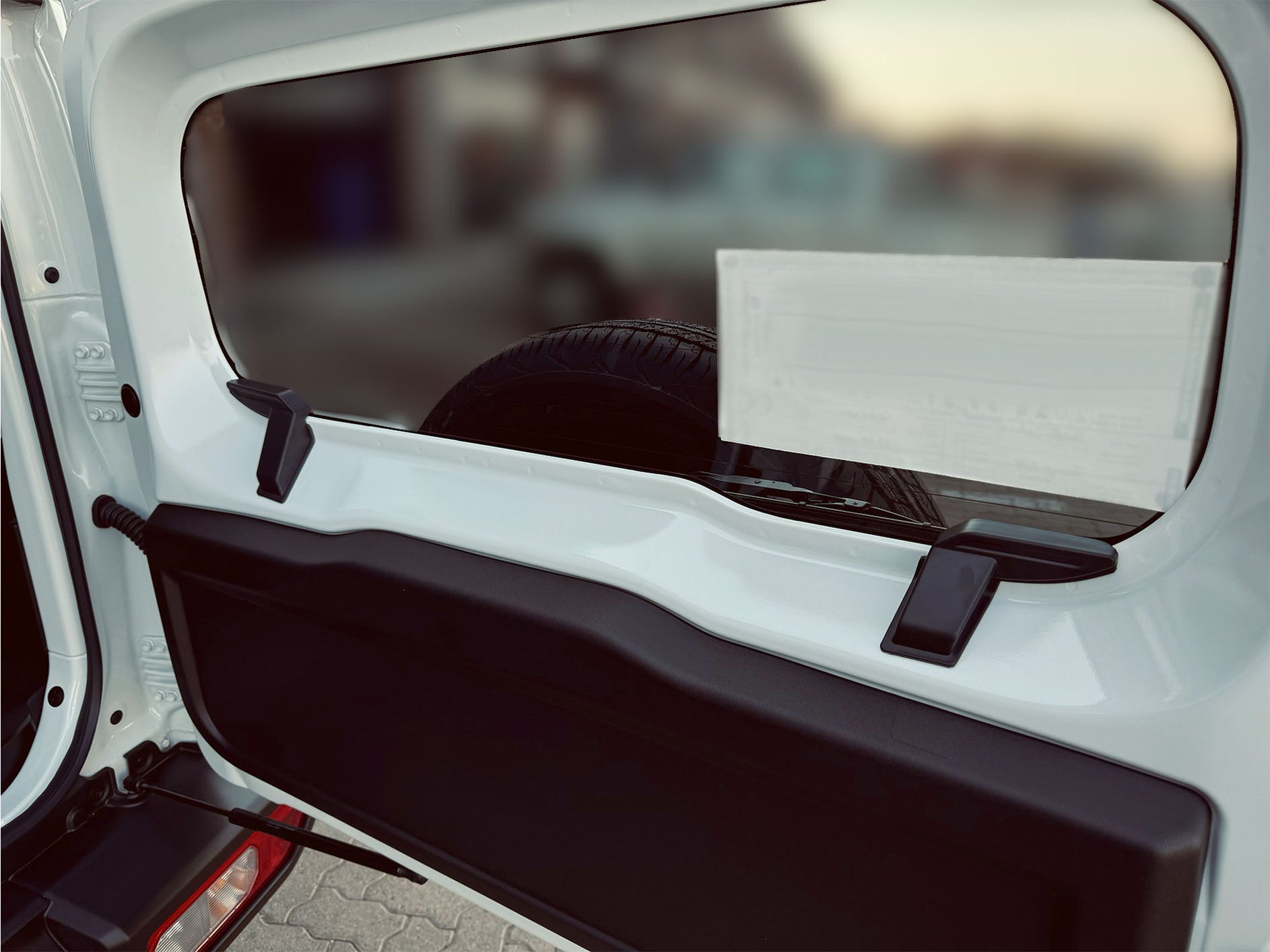 Suzuki Jimny Rear Defogger Guards Gen 4 — Evorevo4x4