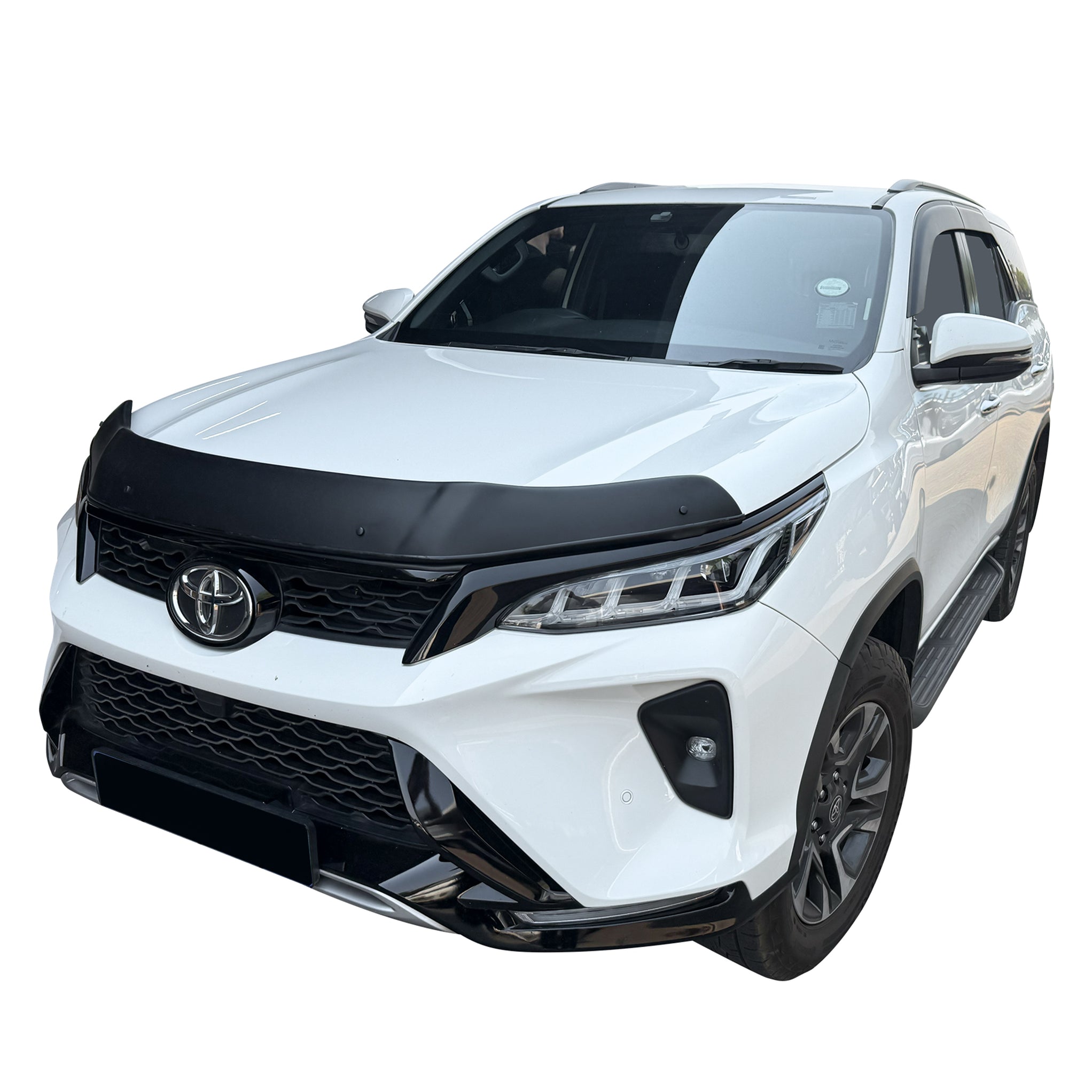 Toyota Fortuner Bonnet Guard Matt Black 2016+ — Evorevo4x4