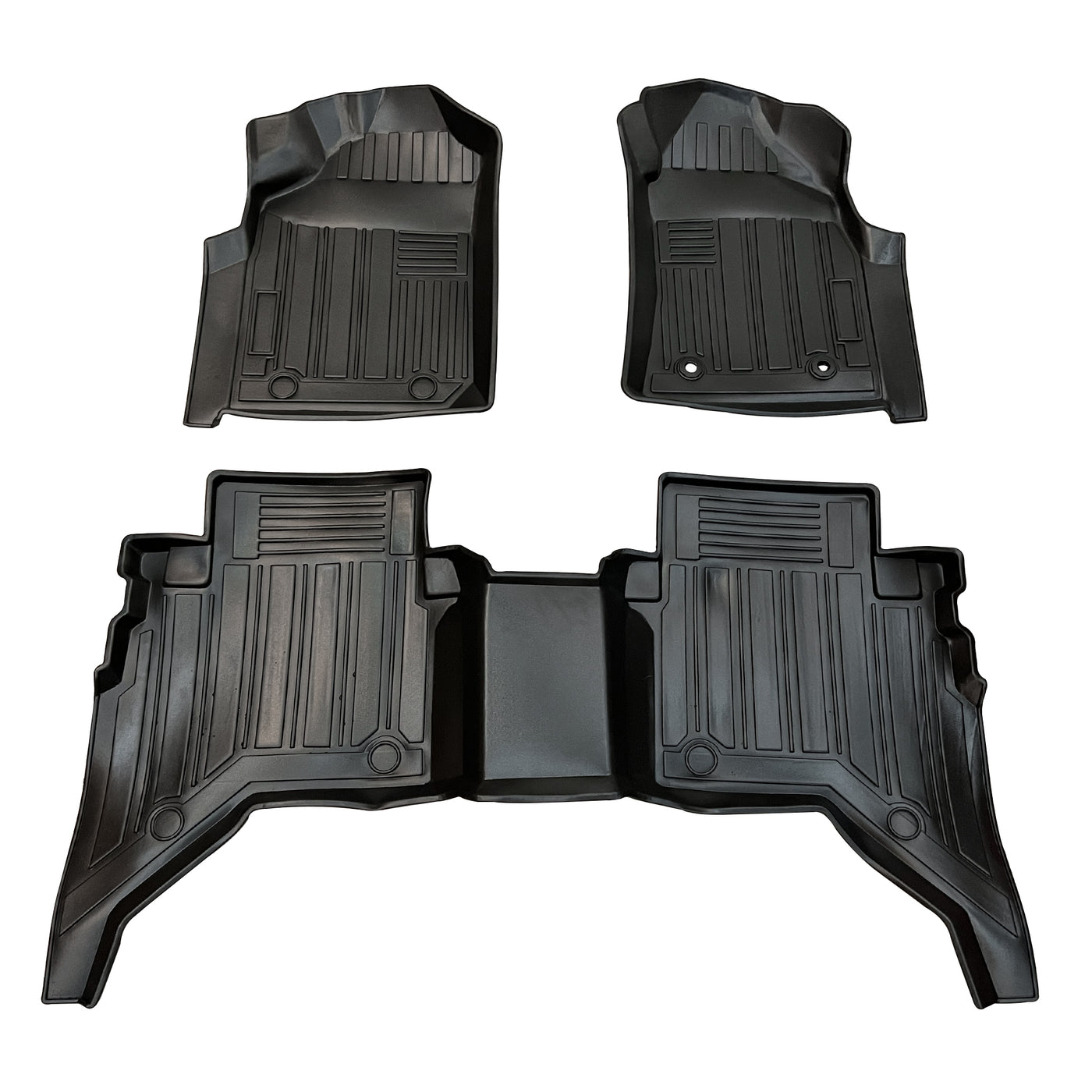Toyota Hilux Rubber Mats 2009 - 2012 — Evorevo4x4