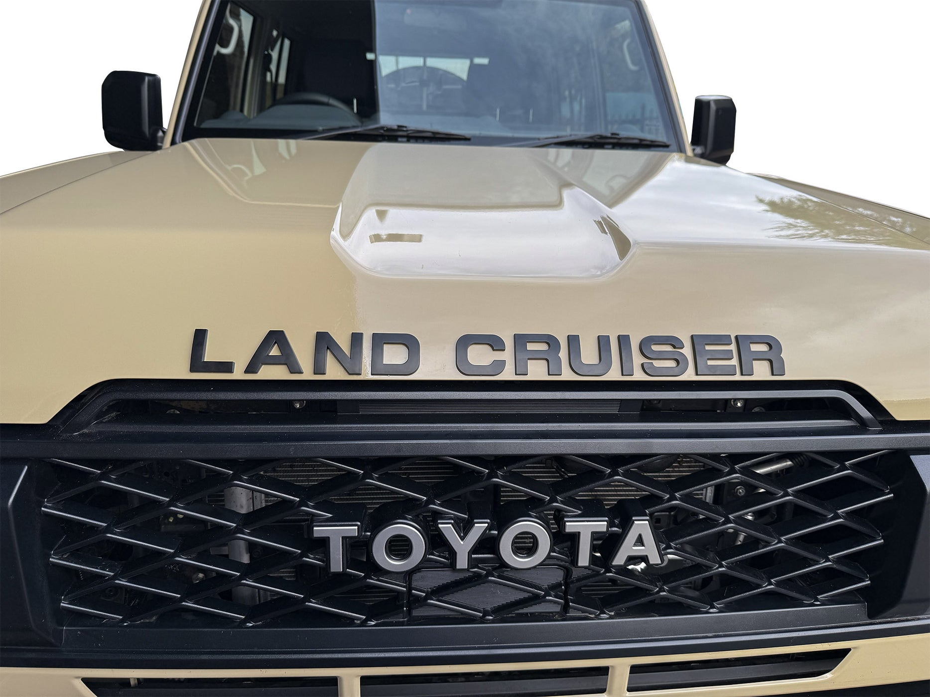 Toyota Land Cruiser Bonnet Decal — Evorevo4x4