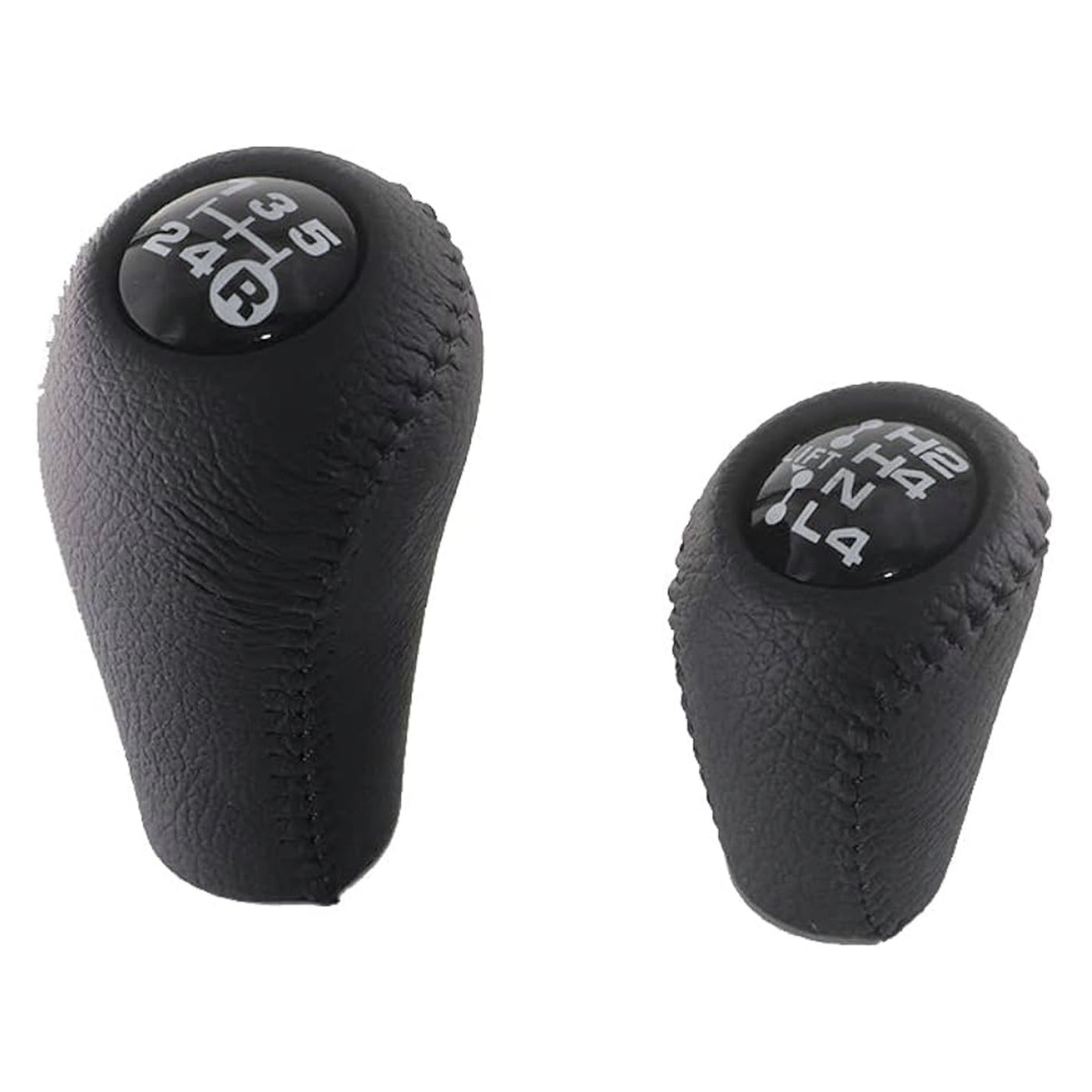 Toyota Land Cruiser Leather Gear lever Knob Black — Evorevo4x4