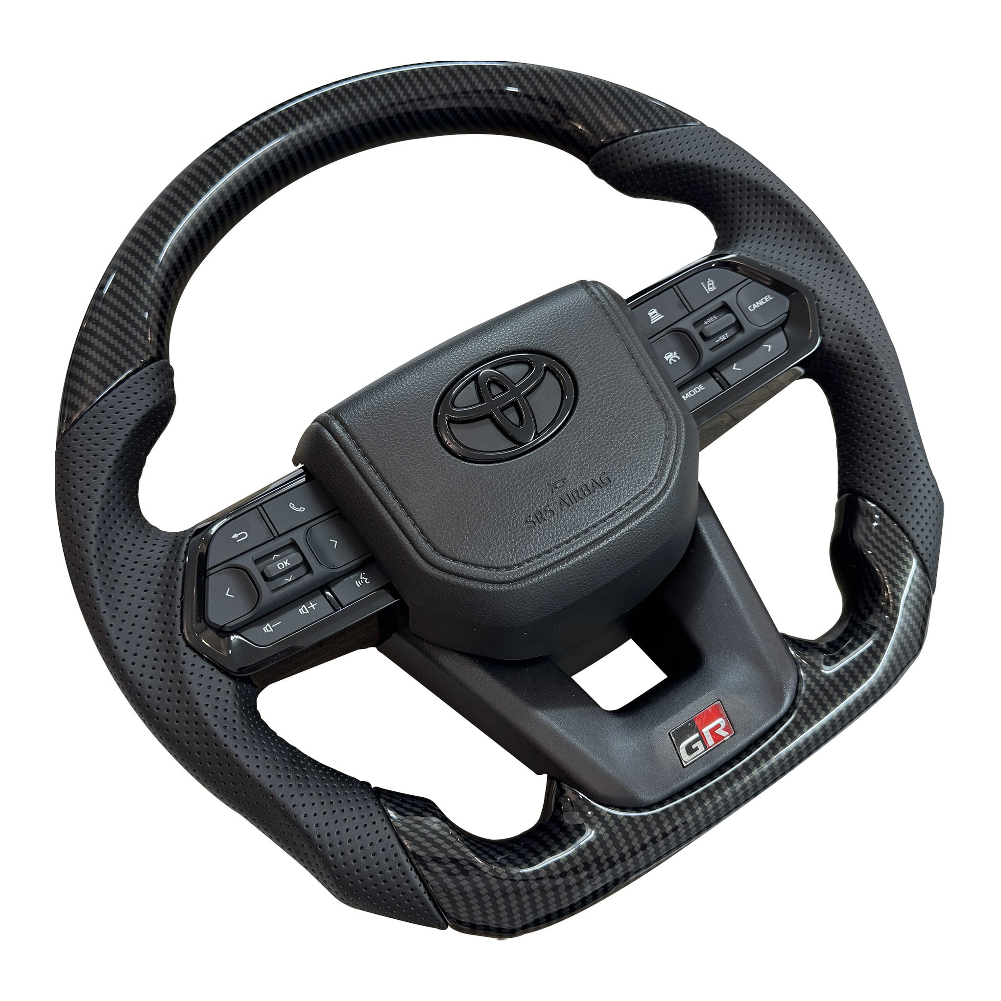 Toyota Land Cruiser Steering Wheel Carbon — Evorevo4x4