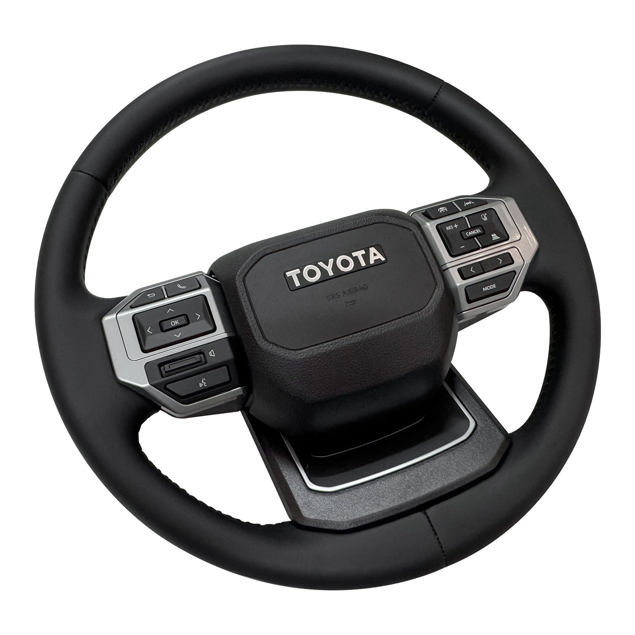 Toyota Land Cruiser & Hilux Steering Wheel LC250 Silver — Evorevo4x4