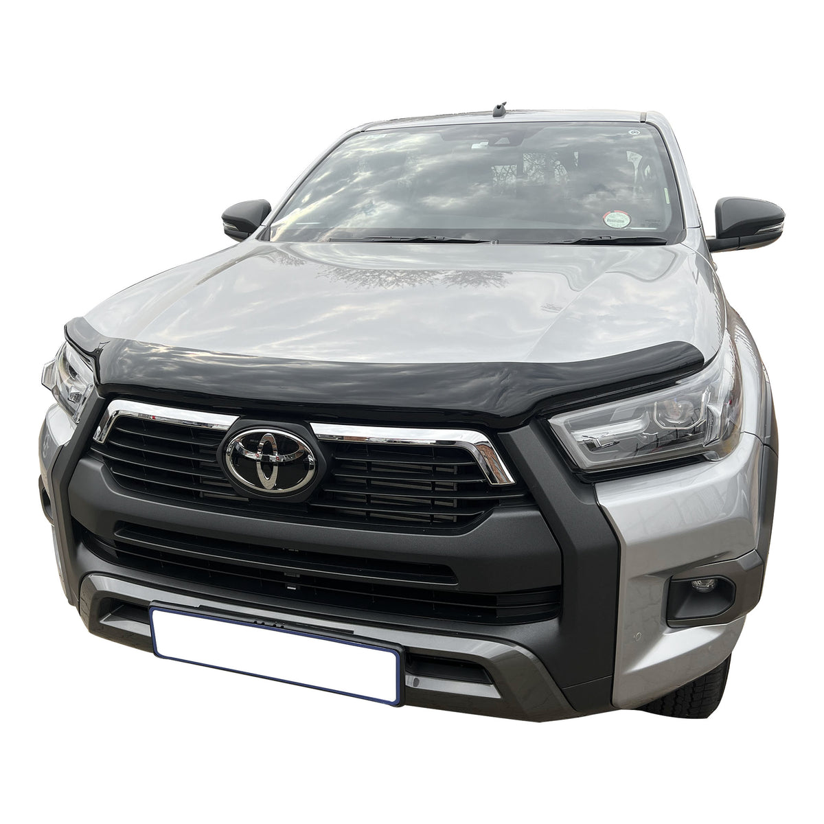 Toyota Hilux Bonnet Guard Gloss Black 2021+ — Evorevo4x4