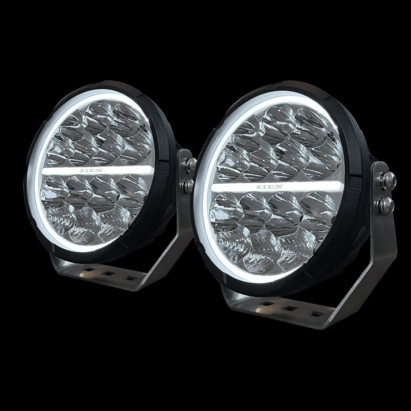 Zien Spot Lights 6.5" With Wiring Harness — Evorevo4x4