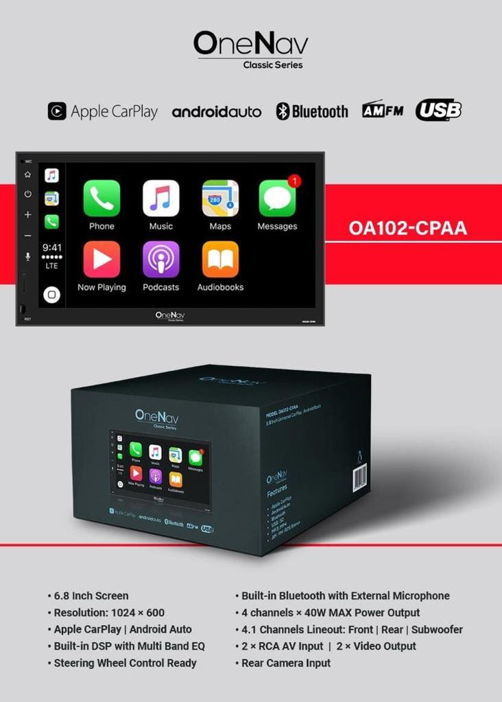 Toyota Land Cruiser OneNav Radio 70 Series Classic Series — Evorevo4x4