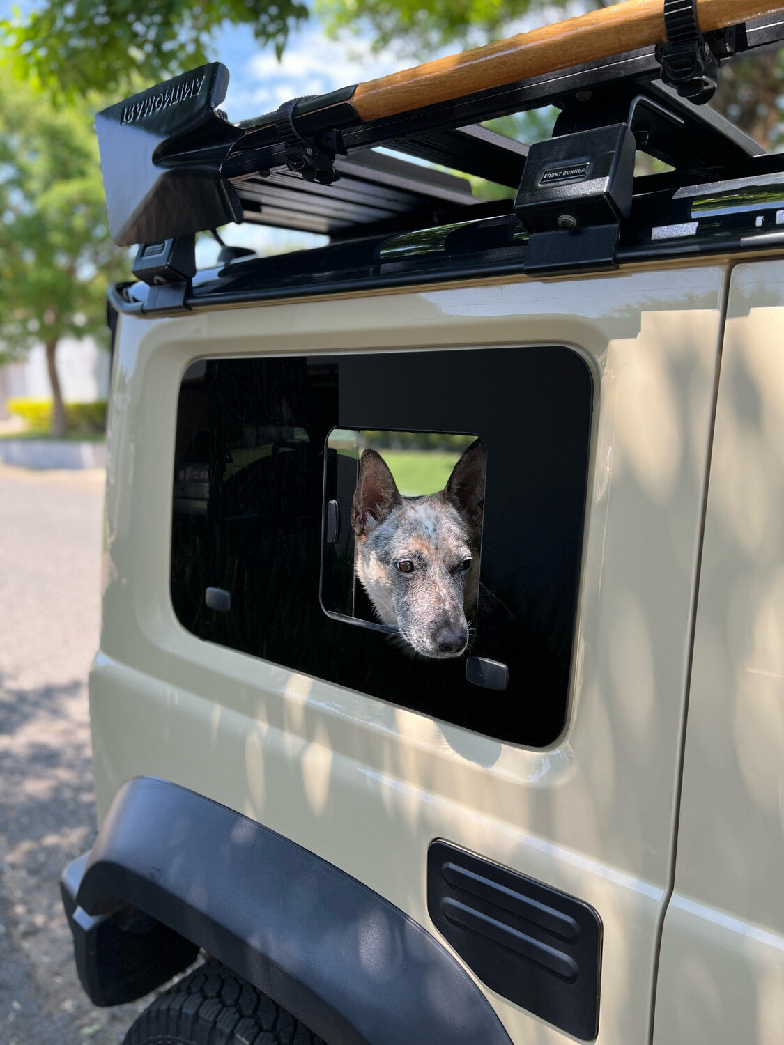 Suzuki Jimny Rear Sliding Windows — Evorevo4x4