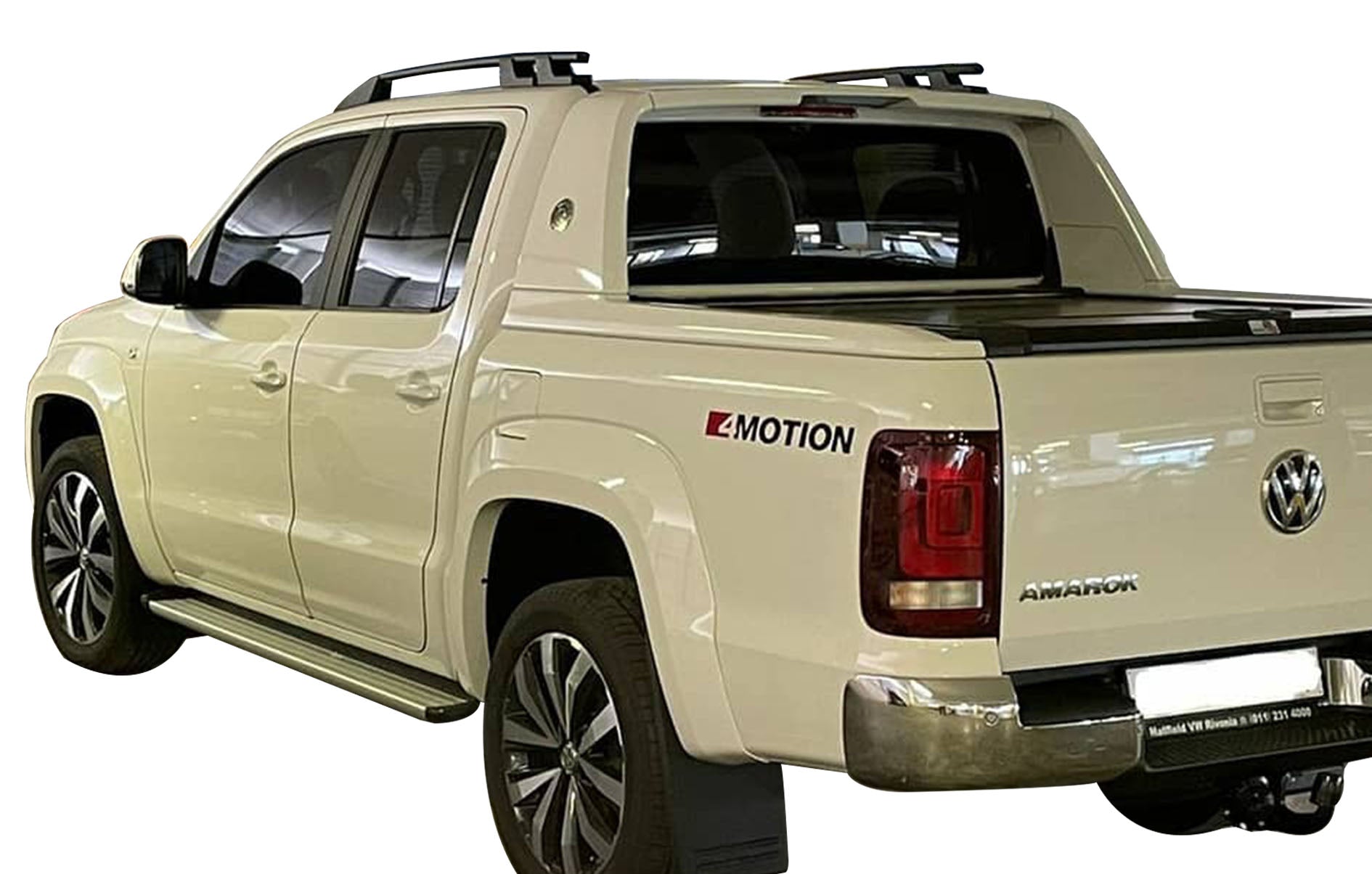 Volkswagen Amarok Roof Rails Black — Evorevo4x4