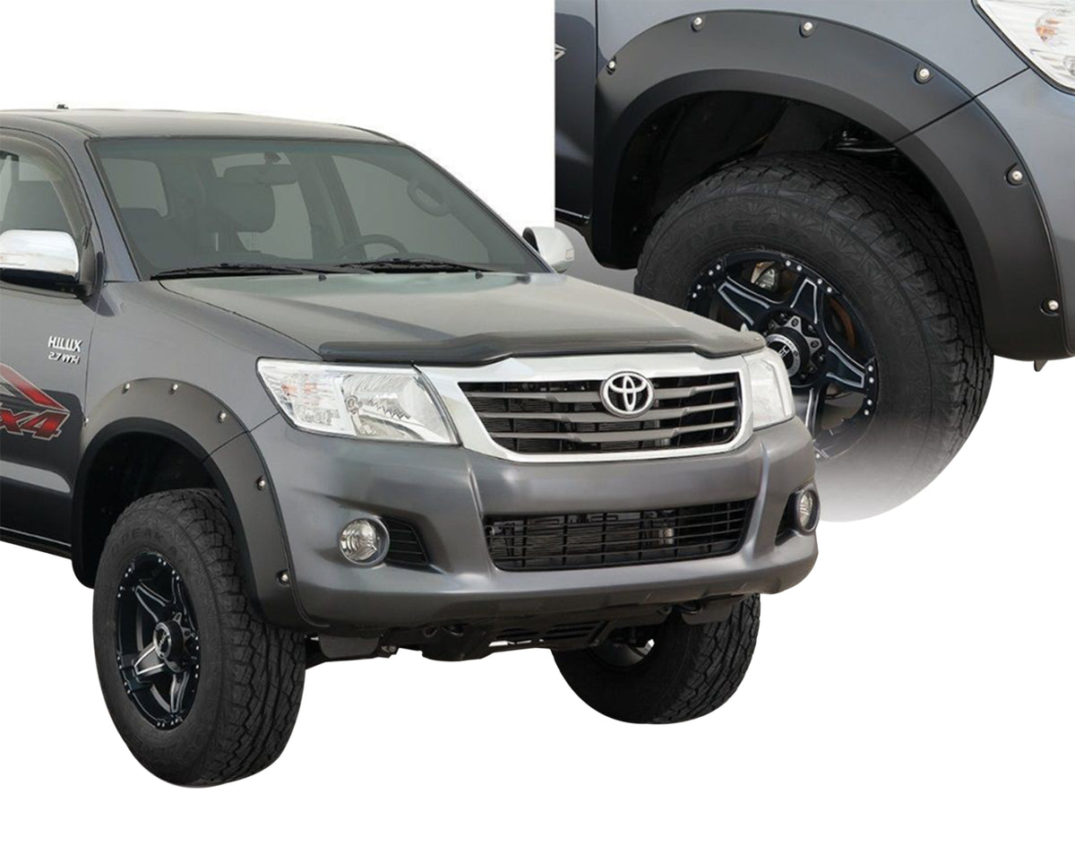 Toyota Hilux 2012 - 2015 Studded Smooth Wheel Arches / Fenders — Evorevo4x4
