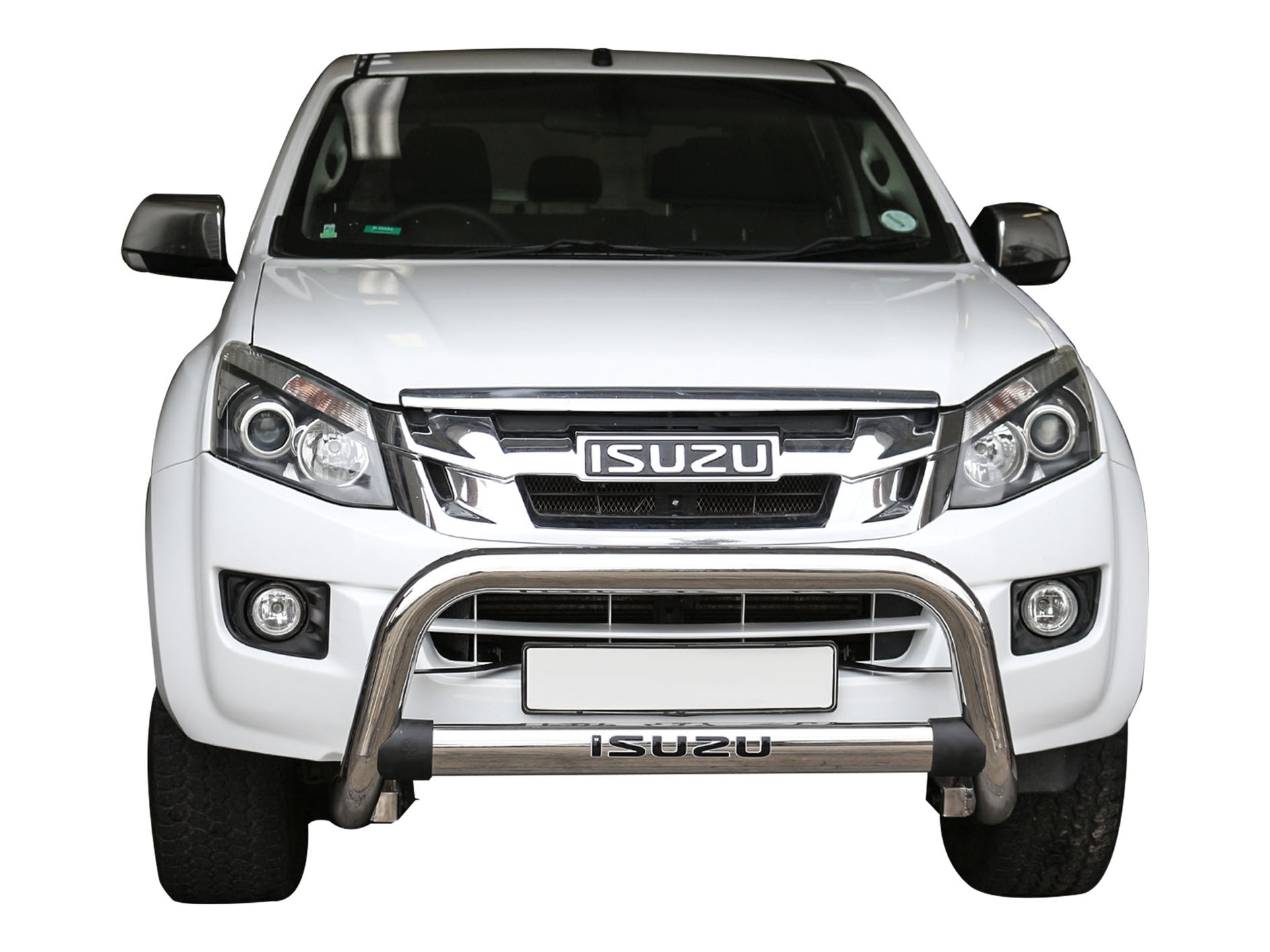 Isuzu D-Max Nudge Bar 2013+ Stainless Premium Artav — Evorevo4x4