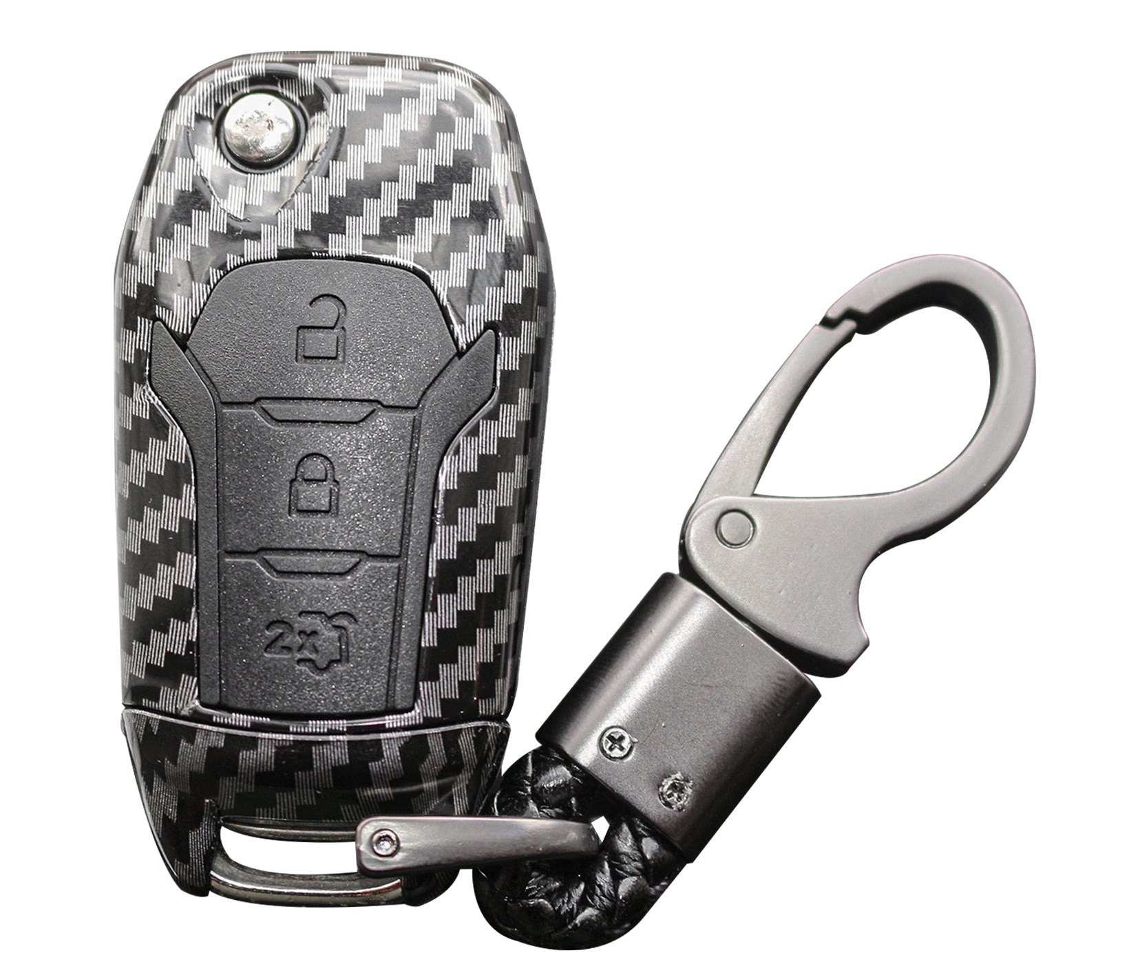 Ford Ranger Key Cover Carbon Look 2016 - 2019