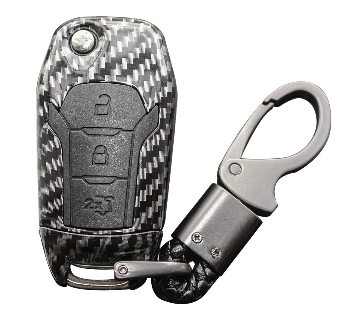 Ford Ranger Key Cover Carbon Look 2016 - 2019 — Evorevo4x4