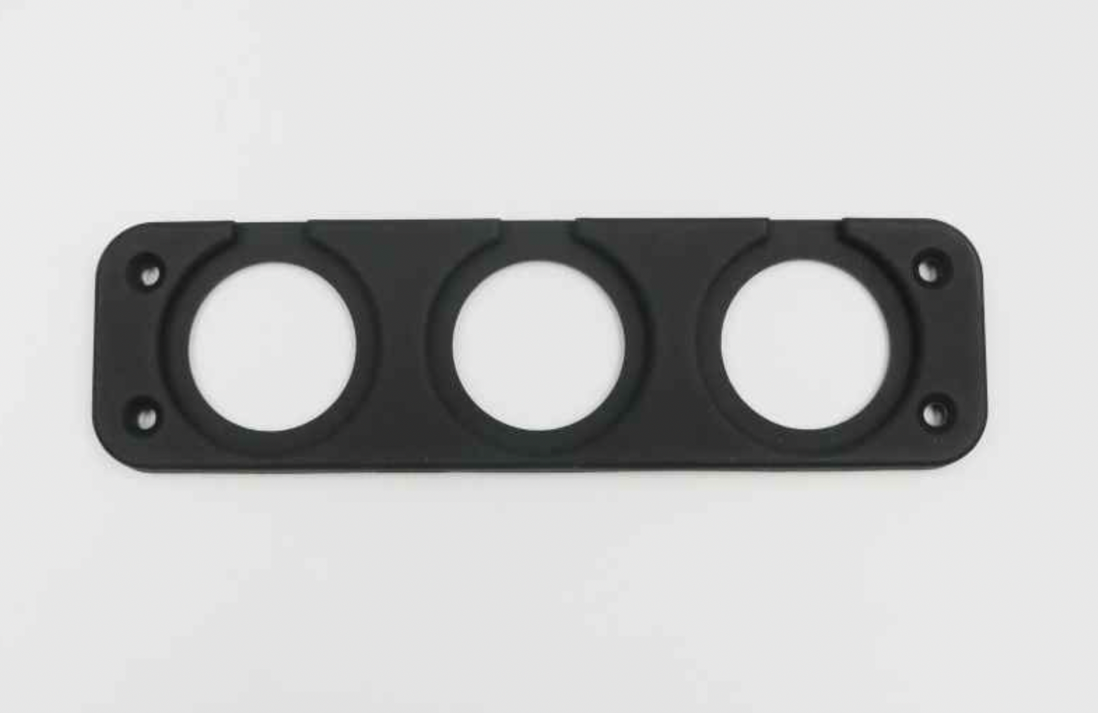 Three Hole Rear Connector Panel - Blank — Evorevo4x4
