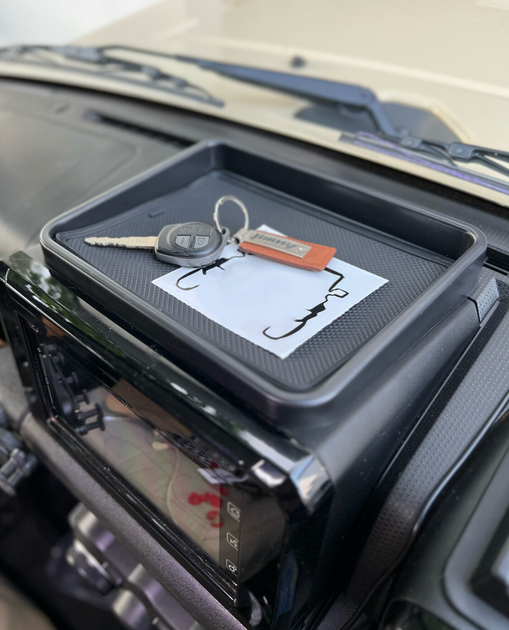 Suzuki Jimny Head Unit Storage Tray Gen 4