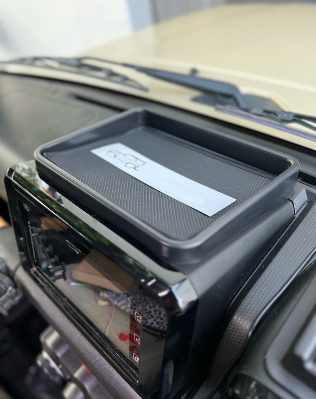 Suzuki Jimny Head Unit Storage Tray Gen 4