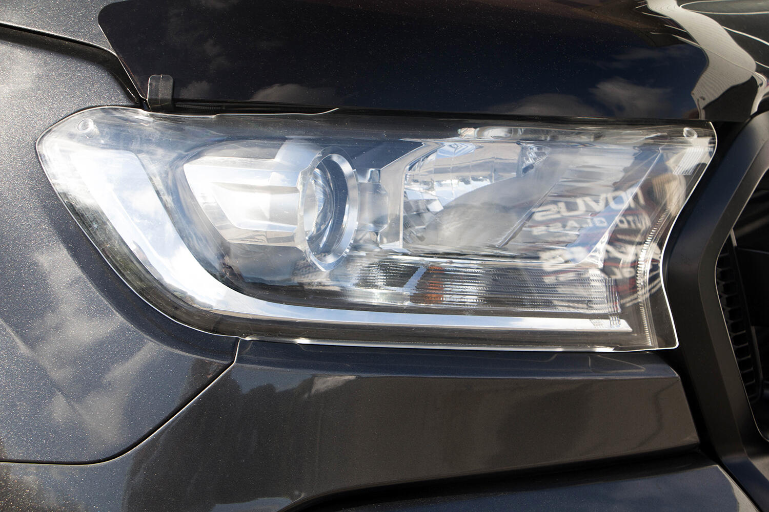 Ford Ranger Clear Headlight Protectors 2016+